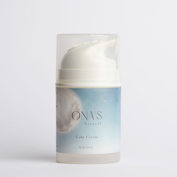 Calm Cream - Topical 5% CBD 3% Progesterone Cream - 2 oz/56g airless p ...